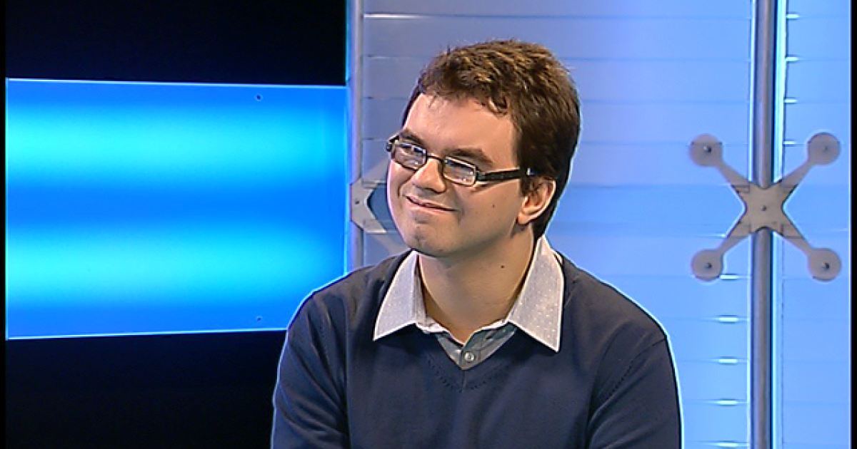 Notre invité : Julien Bauduin, malvoyant depuis la naissance. | Tele MB