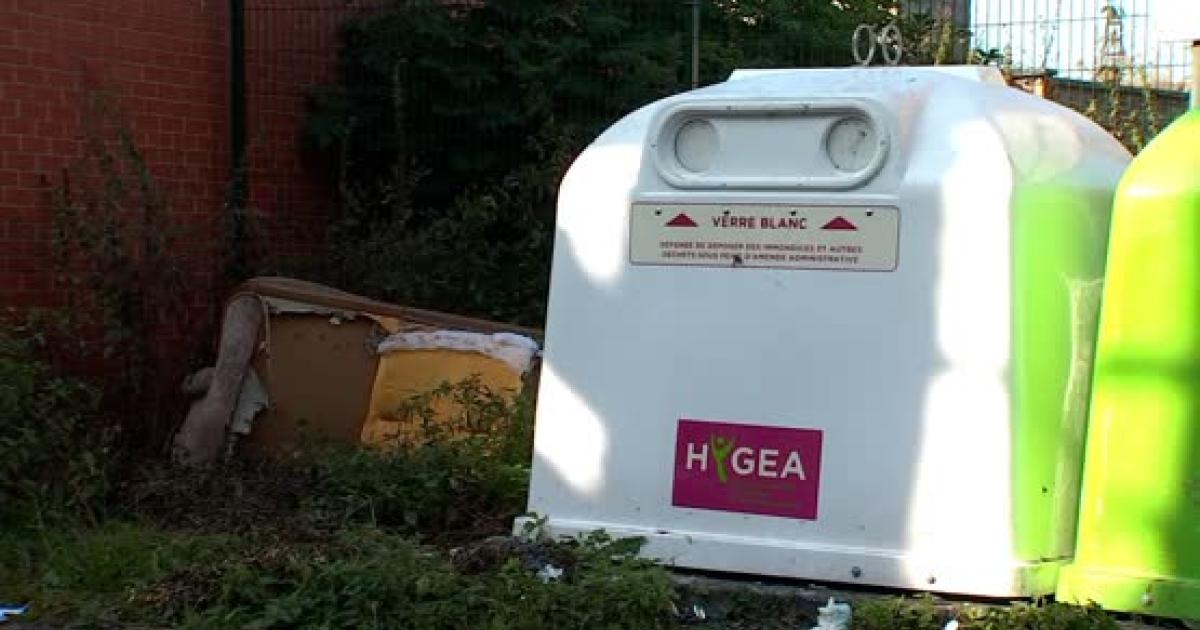 Hygea déplore de plus en plus de dépôts sauvages aux pieds des bulles à verre | Tele MB