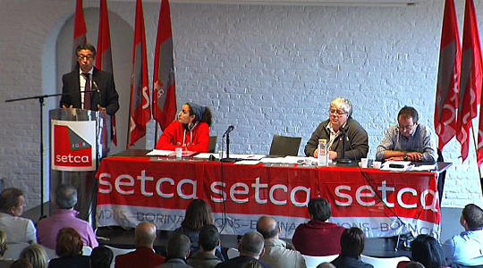 Hornu - Congrès du SETCa | Tele MB