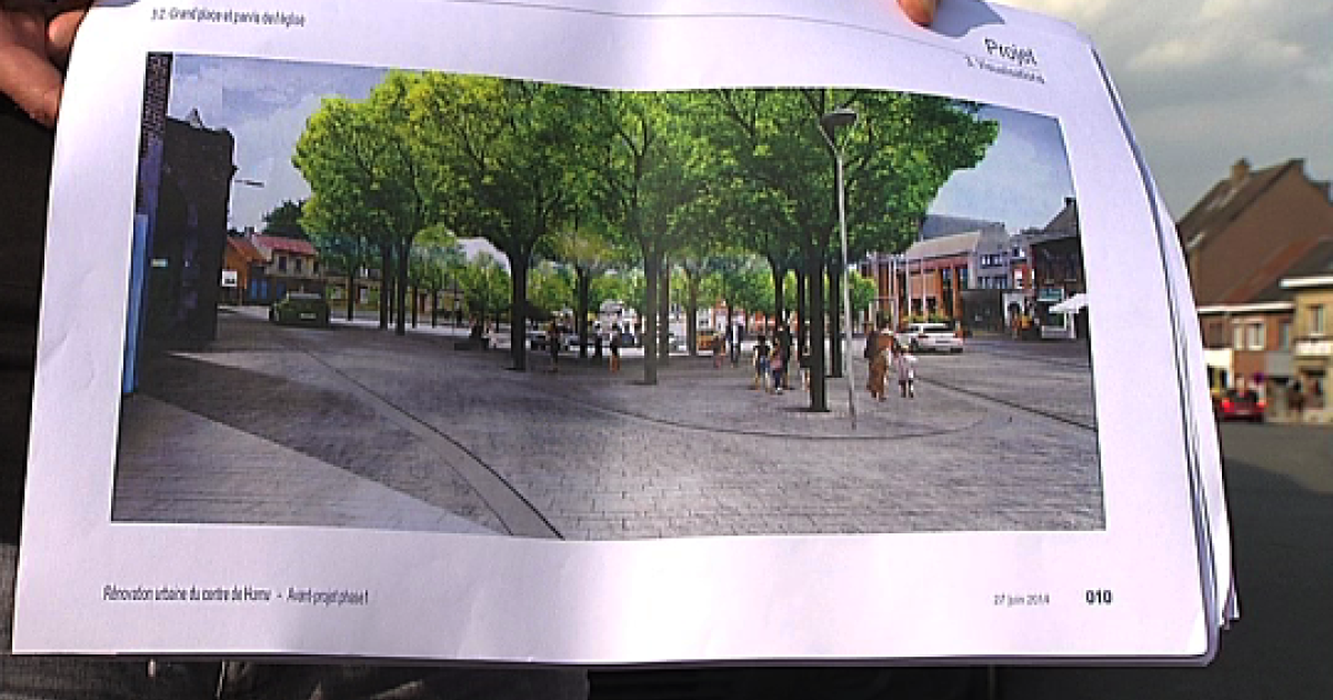 Hornu - Enfin la rénovation du centre? | Tele MB