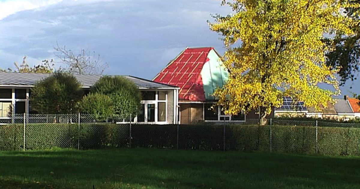 Frameries - L'école Calmette n'a plus de toit ! | Tele MB