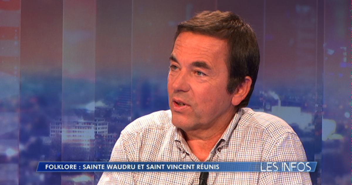Eric Gillet : "Une procession exceptionnelle de Sainte-Waudru et Saint ...