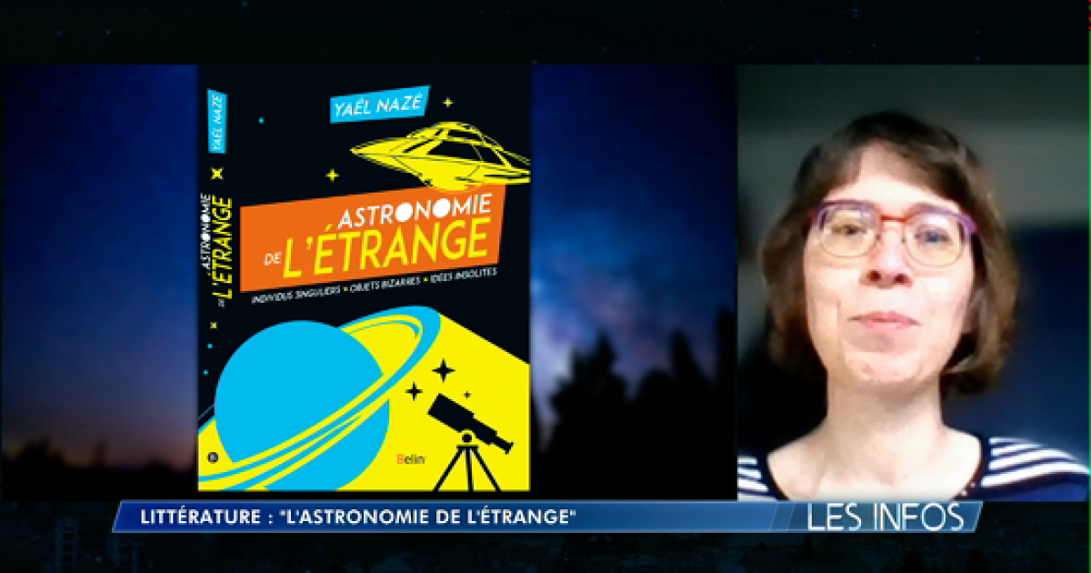 Le livre de Yaël Nazé entre astronomie et humour ! | Tele MB