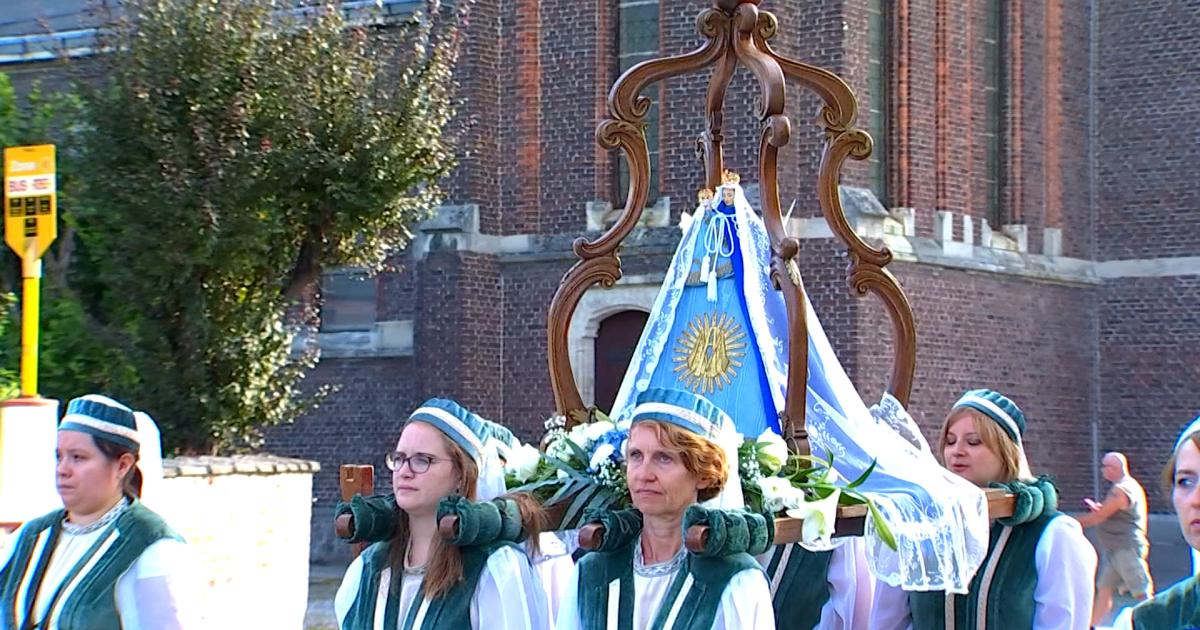 Ghlin - La Procession de Notre-Dame du Moulineau célébrait son 408ème ...